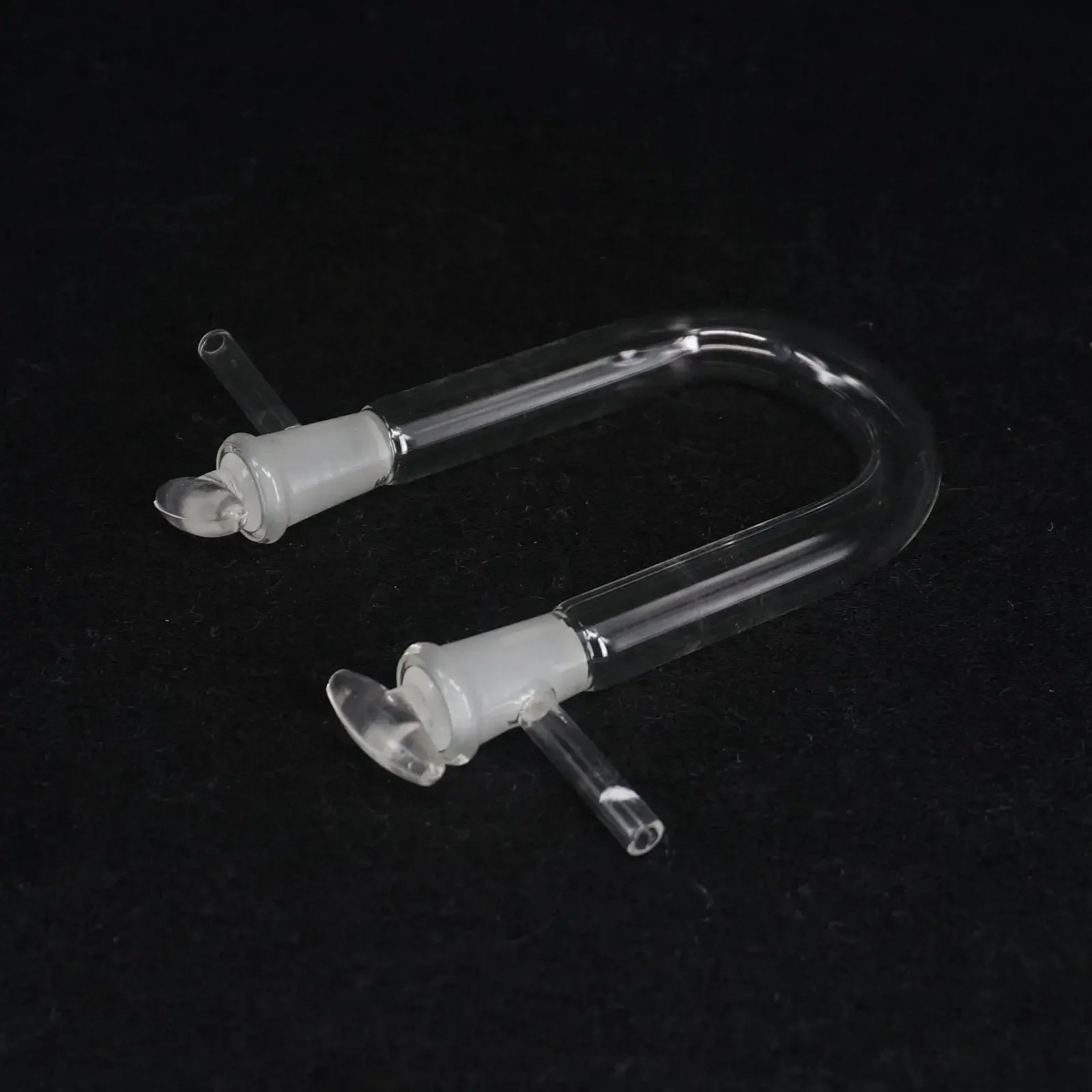 13x100mm Drying Glass Tube Adapter U shape With Stopper and Side Arm ...