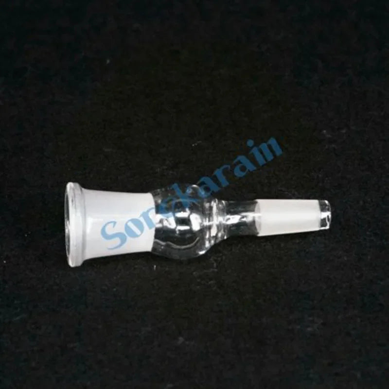 19/26 Female to 12/20 Male Joint Lab Glass Reducing Transfer Adapter ...