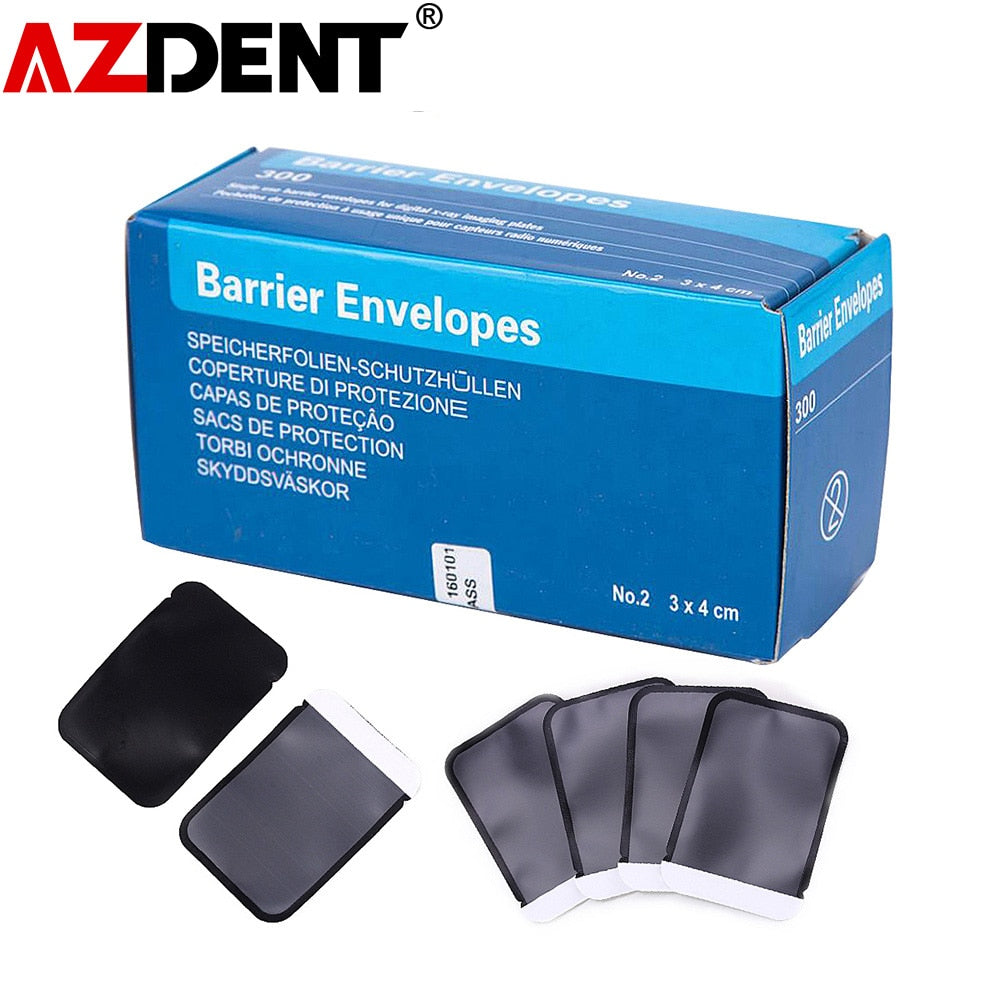 300Pcs Size 2 Dental X-Ray ScanX Barrier Envelopes Suitable For The Si ...