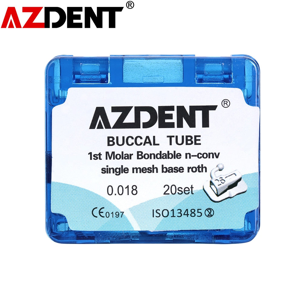 20sets=80pcs/Box Dental Buccal Tube Non-Convertible Bonding 1st/2nd ...